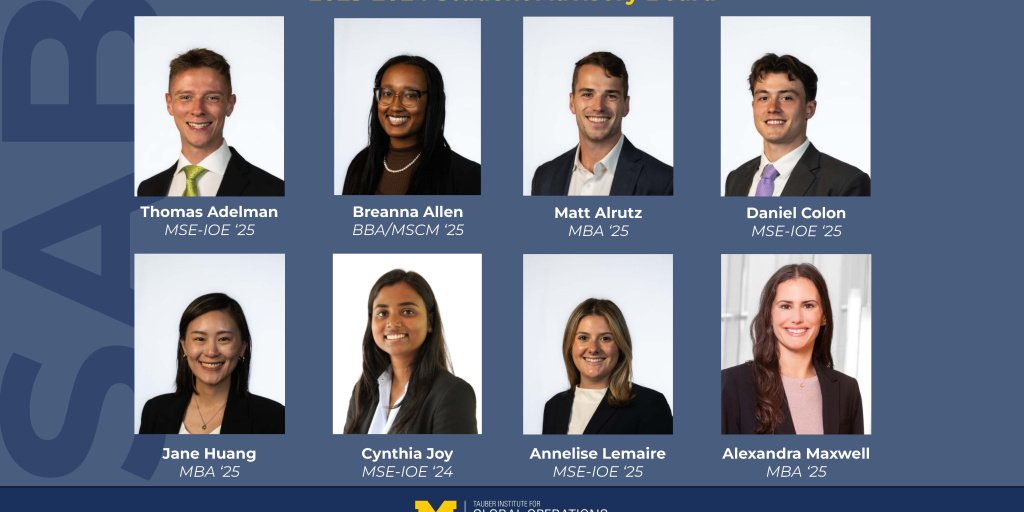 Introducing the Tauber Institute’s 2023-2024 Student Advisory Board ...