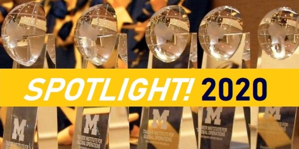 Spotlight! 2020 winners announced | Tauber Institute for Global Operations